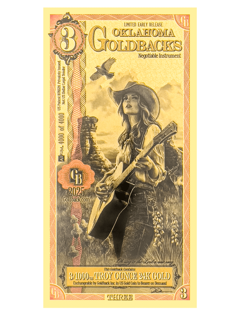 The Oklahoma LER Program: Introducing the First-Ever 3 Denomination! – Goldback