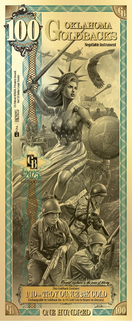 Preorders for Oklahoma Goldbacks Are Open! – Goldback